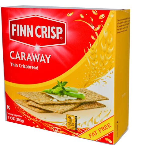Finn Crisp, Caraway Thin Crispbread, 7 oz (pack of 1) - Walmart.com ...