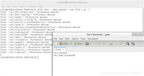 linux系统中的输入输出与重定向 linux 1 输出转向 csdn博客