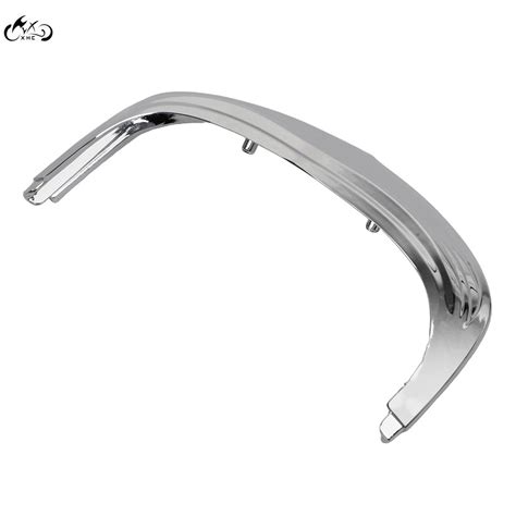 Motorcycle Chrome Front Fender Tip Trim For Harley Softail Deluxe Flstn