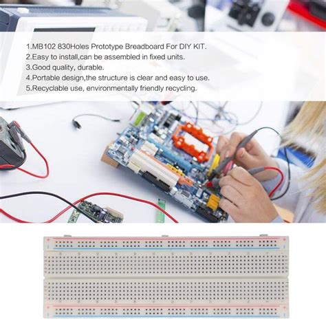 Mb 102 Prototype Breadboard For Diy Kit Protoboard Vicedeal