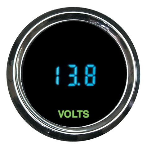 Dakota Digital 2 116 Mini Voltmeter Cycle Gear