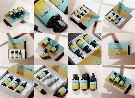 15 Free Cosmetic Travel Kit Box Packaging Mockup Psd Files Good Mockups