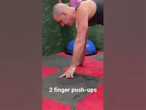 2 finger push-ups - YouTube
