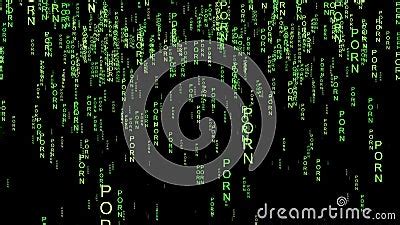 Online Code Matrix Style Stock Footage Video Of Website
