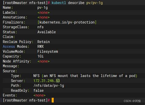 kubernetes数据存储 3 pvandpvc kubectl 创建pvc csdn博客
