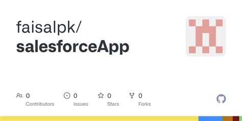 Github Faisalpk Salesforceapp