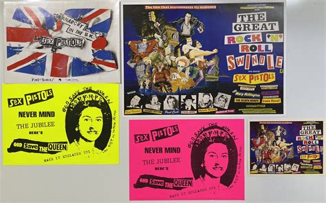 Lot 148 The Sex Pistols Poster Collection Inc