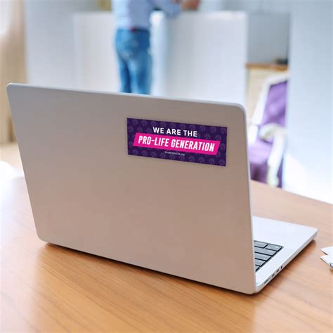 We Are The Pro Life Generation Sticker Pro Life Generation