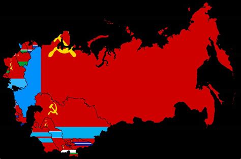 Cccp Flag Map By Otro Mapper De Mierd On Deviantart