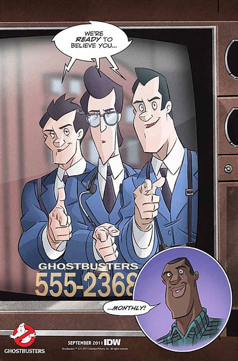 Idw Teases Monthly ‘ghostbusters Comic Coming In September