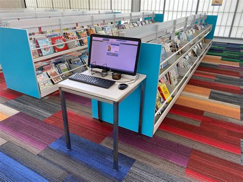 Michigan City Opac Station Library Furniture International