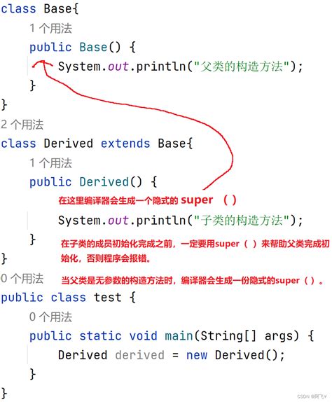 你一定要学会的Java语法 继承