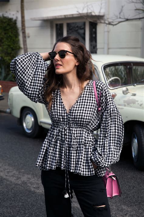 Two Ways To Wear The Essential Gingham Top Inspiring Wit