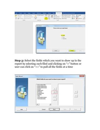 How To Create Oracle Fusion BI Publisher Report Using RTF Template DOCX