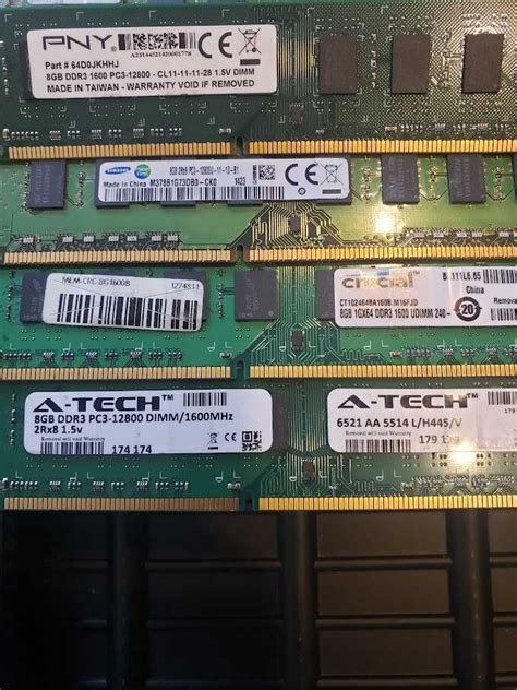 Оперативна память Ddr3 8gb 1333 1600 Pc3 ПК Універсальна 330 грн