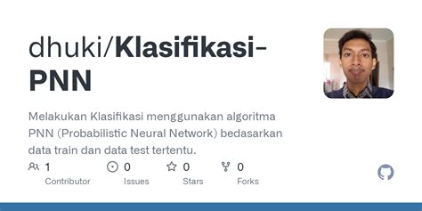 Github Dhukiklasifikasi Pnn Melakukan Klasifikasi Menggunakan
