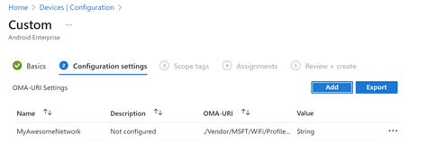 Pushing Out Wi Fi Profiles To “android Enterprise Personally Owned