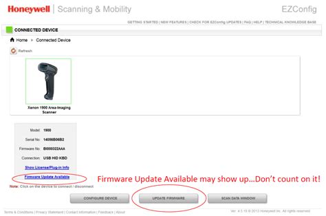 How To Update The Firmware On Your Honeywell Scanner Barcoding News
