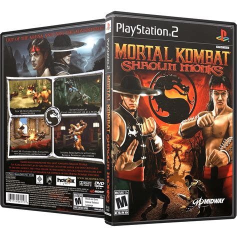 Mortal Kombat Shaolin Monks Usa Para Ps2 Shopee Brasil