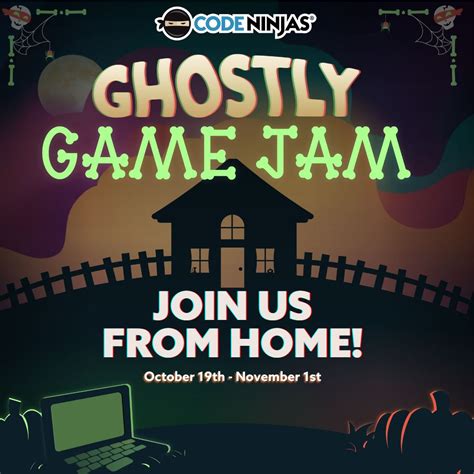 Code Ninjas 🕹️ Join The Halloween Game Jam 🎃 Get