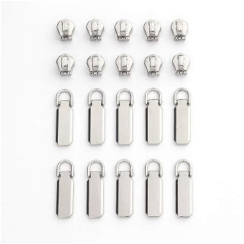 3호 직사각형 지퍼 고리 슬라이더 10p 머리 손잡이 1303244 에누리 가격비교