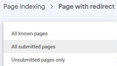 How To Fix Page With Redirect In Google Search Console Onely
