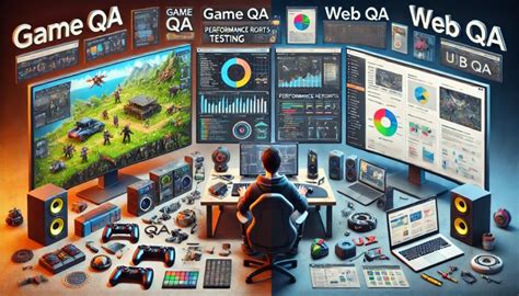 🎮 𝐆𝐚𝐦𝐞 𝐐𝐀 𝐯𝐬 🌐 𝐖𝐞𝐛 𝐐𝐀 which demands more… malik sadaan