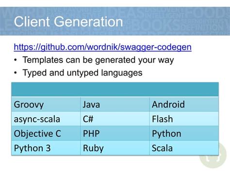 Swagger Apis For Humans And Robots Gluecon Pptx Programming
