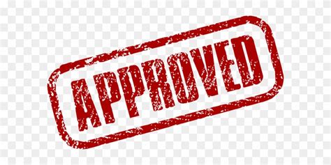 Approval Stamp Clipart