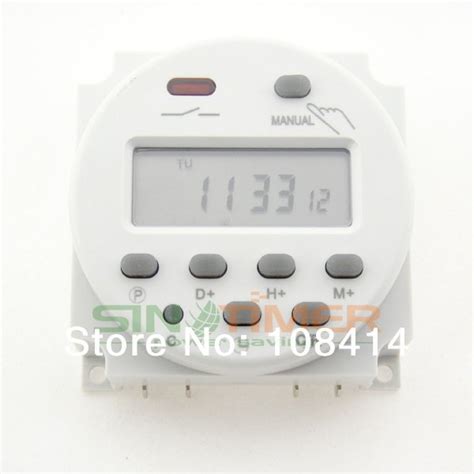 Sinotimer 7 Days Programmable 12v Dc Digital Timer Wholesale