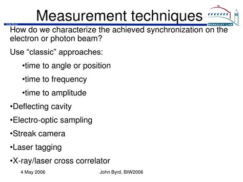 Ppt Progress In Femtosecond Timing Distribution And Synchronization For Ultrafast Light