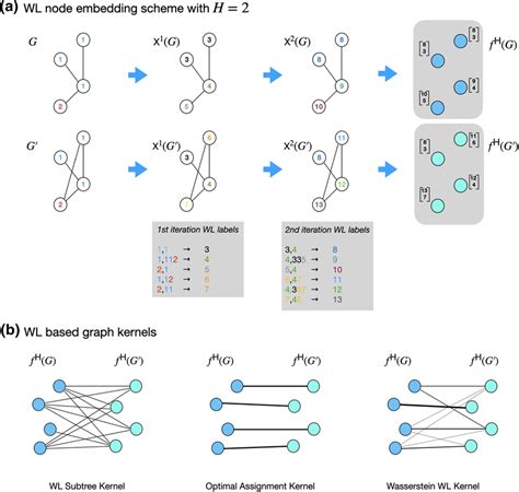 A Illustration Of Weisfeiler Lehman Wl Node Embedding Scheme With Two