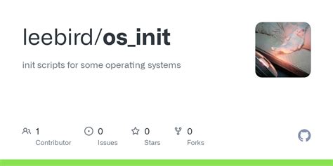 Github Leebirdosinit Init Scripts For Some Operating Systems