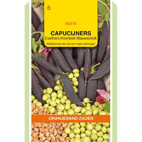 Capucijners Ezethas Krombek Blauwschok 100gr Quik Pootaardappelen