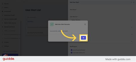 setting up user alerts onepassport