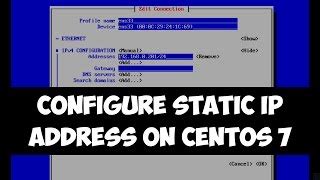 Configure Kvm Centos Static Ip Hansapje