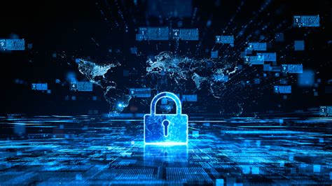 디지털 데이터 네트워크 보호의 자물쇠 아이콘 사이버 보안 고속 연결 데이터 분석 기술 데이터 바이너리 코드 네트워크는 연결 배경 개념을 전달합니다 3d 렌더링 0명에 대한