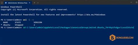 How To Shrink The Virtual Disk Of A Linux Distro In Wsl