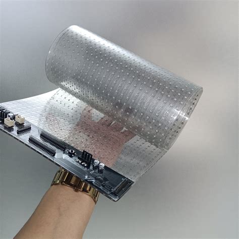 Film Transparent Led Display Shenzhen Guoxin Optoelectronics Technology Co Ltd