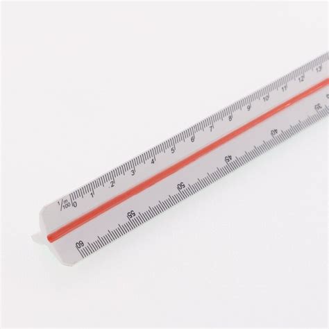 30cm Triangular Architect Scale Ruler Large Scales Three Sided Ruler Used By Architects