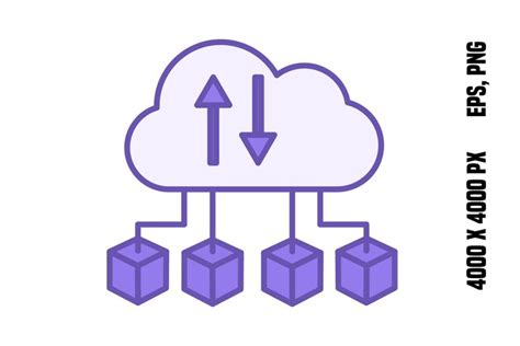 Cloud Computing Color Icon Cloud Computing Color Icon