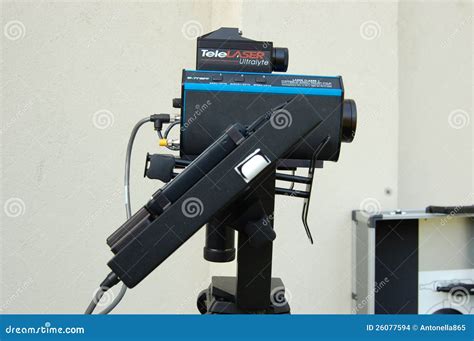 Lidar Speed Gun Editorial Image 26077594