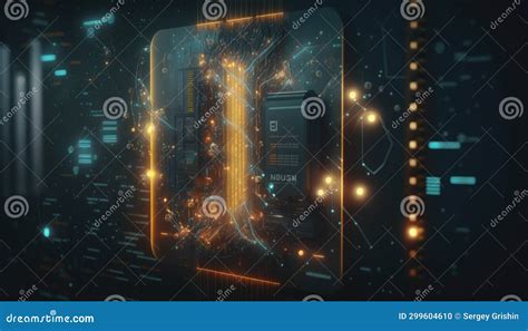 Big Data Visualization Futuristic Infographic Information Aesthetic