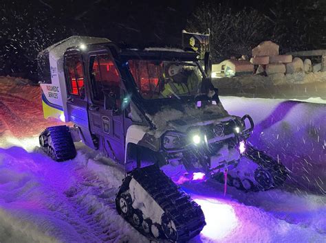 Remote Response Vehicles Aid In Deep Snow Backcountry Rescues