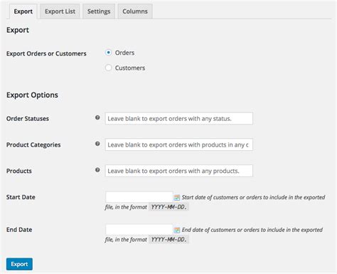 woocommerce customer order csv export version 4 0 skyverge