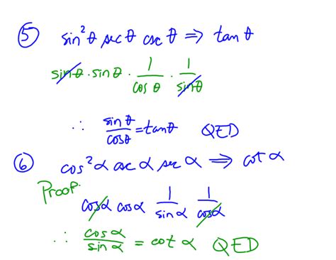 Mr J S Math Classes Math Pythagorean Identities