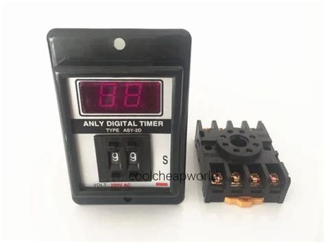 ASY D Delay Timer Time Relay PIN S Digits Programmable Timer Delay Relay At Piece