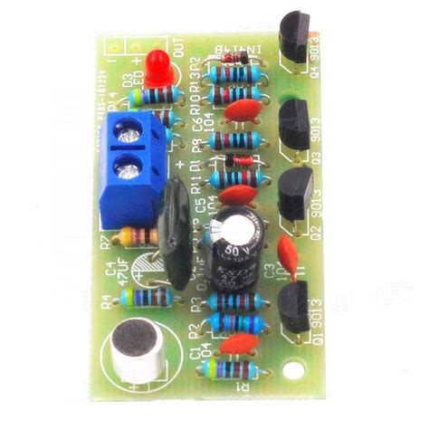 Taidacent Electronic Light Sensitive Activated Sound Sensor Clap Switches Pcb Module Clapping