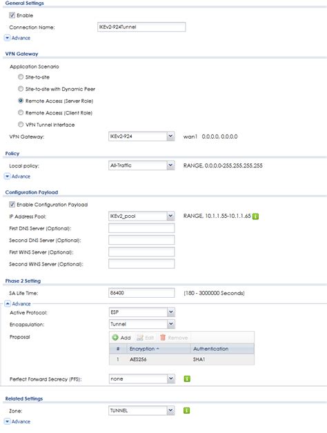 Ikev2 Ipsec Vpn With Dh14 And Windows 710 Help — Zyxel Community