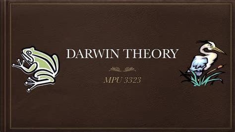 Theory Of Evolution Lamarck And Darwin Pptx Biological Sciences Science